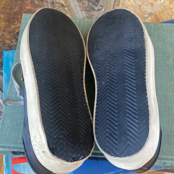 Golden Goose | Shoes | Golden Goose Db Ggdb Hi Star Black Gray Leather ...